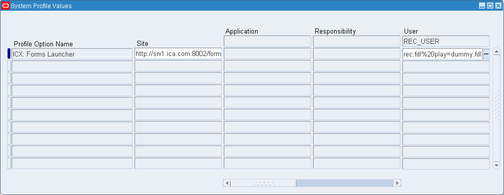Oracle Applications Setup Oracle Ebs App R12 For Forms Record And Playback