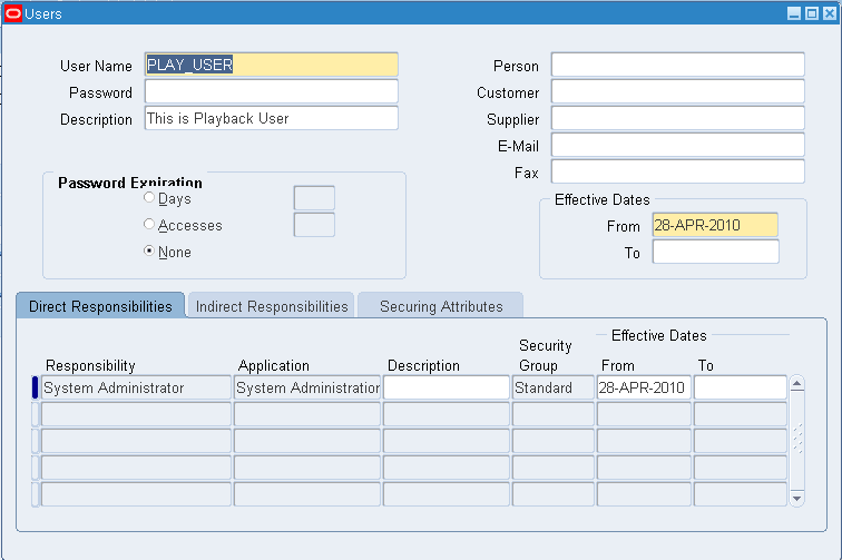 Data Loader: Setup Oracle Apps R12 to Record & Playback Data Loader: Setup Oracle Apps R12 to Record & Playback