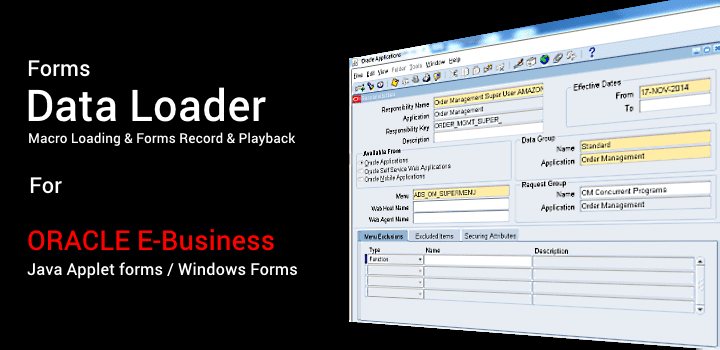 Data Loader The Quickest Way To Load Data Into Oracle Ebs 11i R12