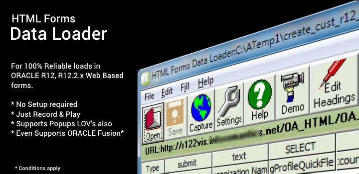 Data Loader The Quickest Way To Load Data Into Oracle Ebs 11i R12